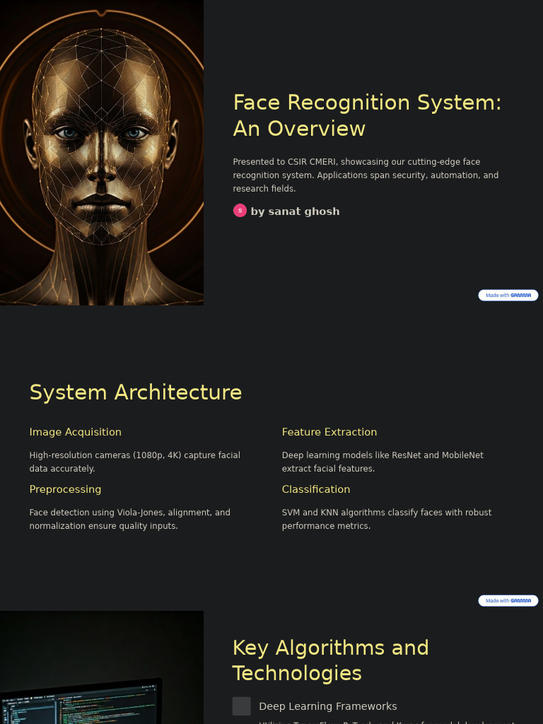Face Recognition System An Overview Pdf Deep Learning Learning