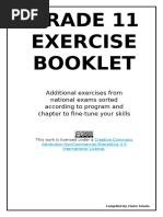 Grade 12 CAT Practical Exercises | PDF | Microsoft Excel | Spreadsheet