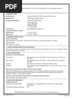 Distilled Water Safety Data Sheet | PDF | Water | Waste