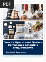 Ross Vendor Shipping Guidelines | PDF | Shoe | Packaging And Labeling