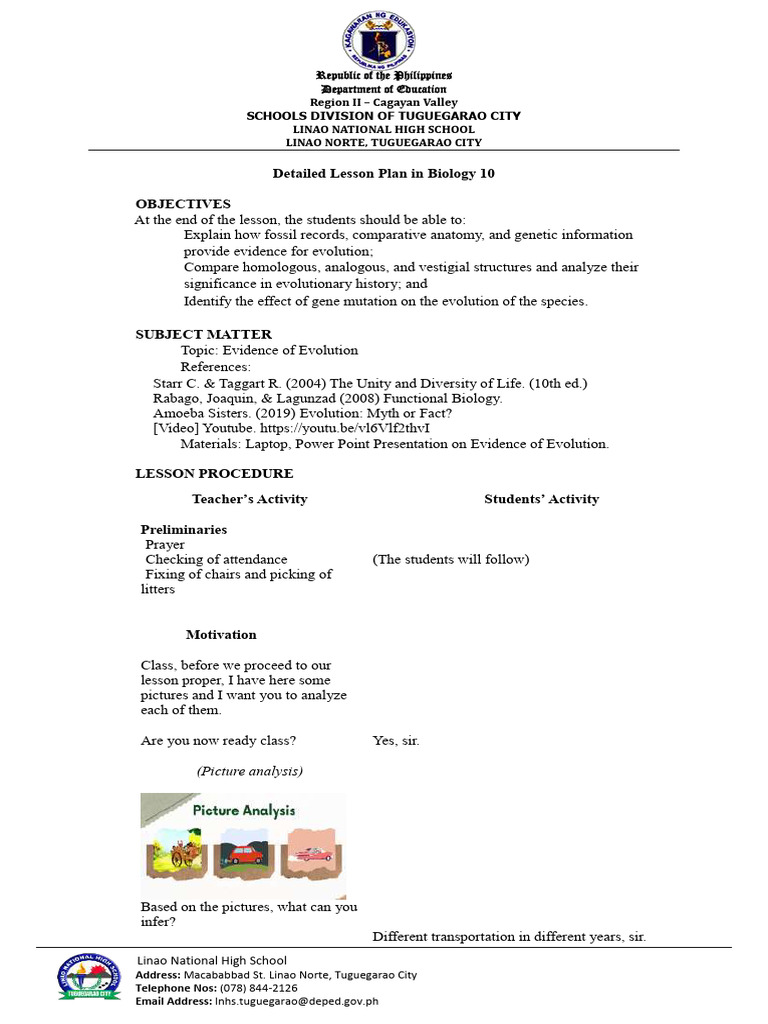 DLP-7 - Evidence of Evolution | PDF | Evolution | Natural Selection