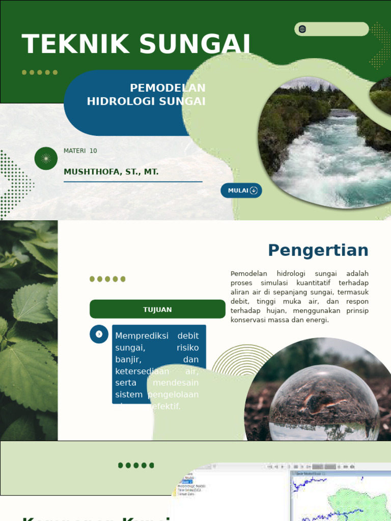 Materi 10 Pemodelan Hidrologi Sungai | PDF