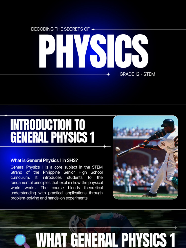 Introduction To General Physics 1 | PDF | Force | Physics