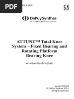 Triathlon All-Polyethylene Tibial Protocol | PDF | Knee ...