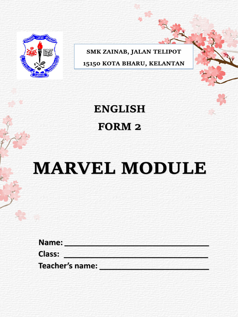 Cover Modul BI Form 2 PDF | PDF