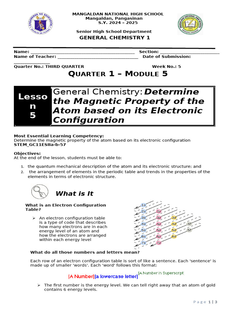 GC1 1Q WEEK5 MOD5 Transfer 2025-06-18 214442 | PDF | Electron ...
