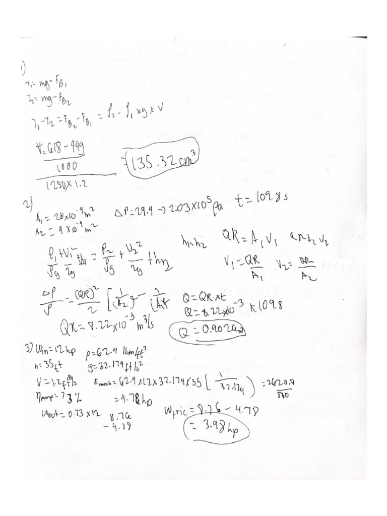 M3 RE Solution | PDF