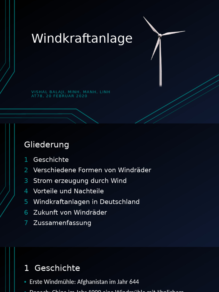 Was Kosten Windrader