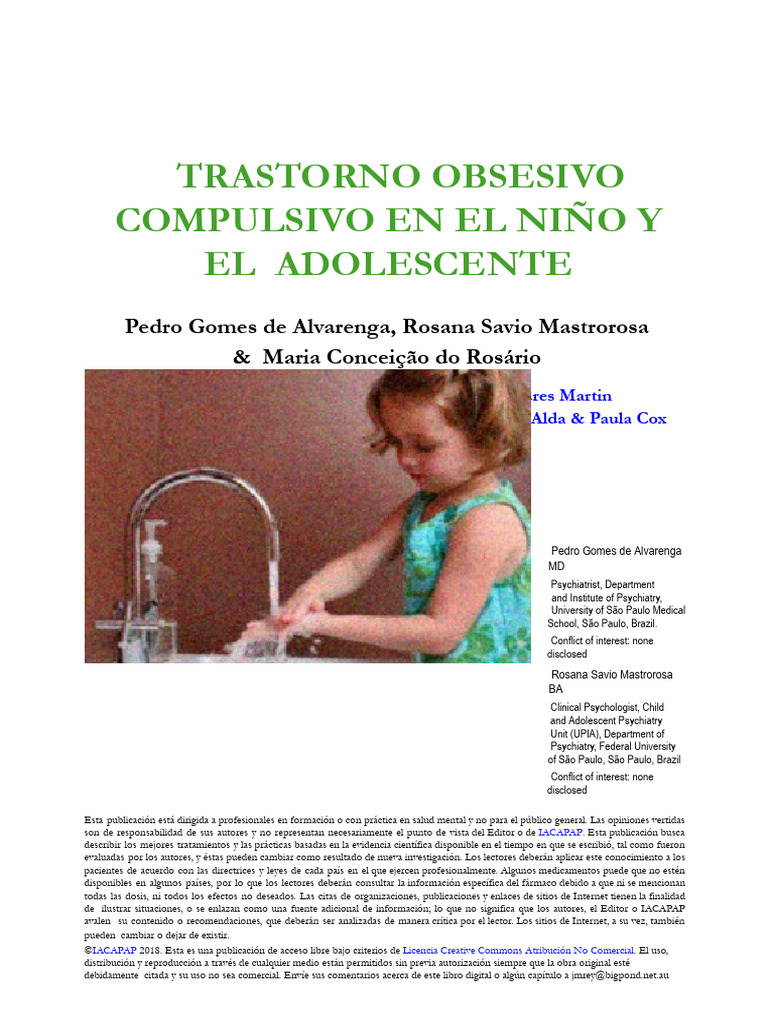 Trastorno Obsesivo Compulsivo | PDF | Desorden obsesivo compulsivo ...