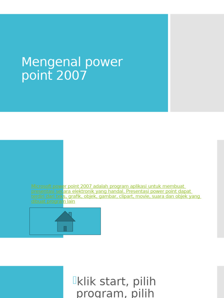 Mengenal Power Point 2007 | PDF
