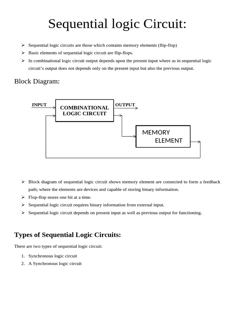 Sequential Logic Circuit # 05 | PDF | Logic Gate | Computer Engineering