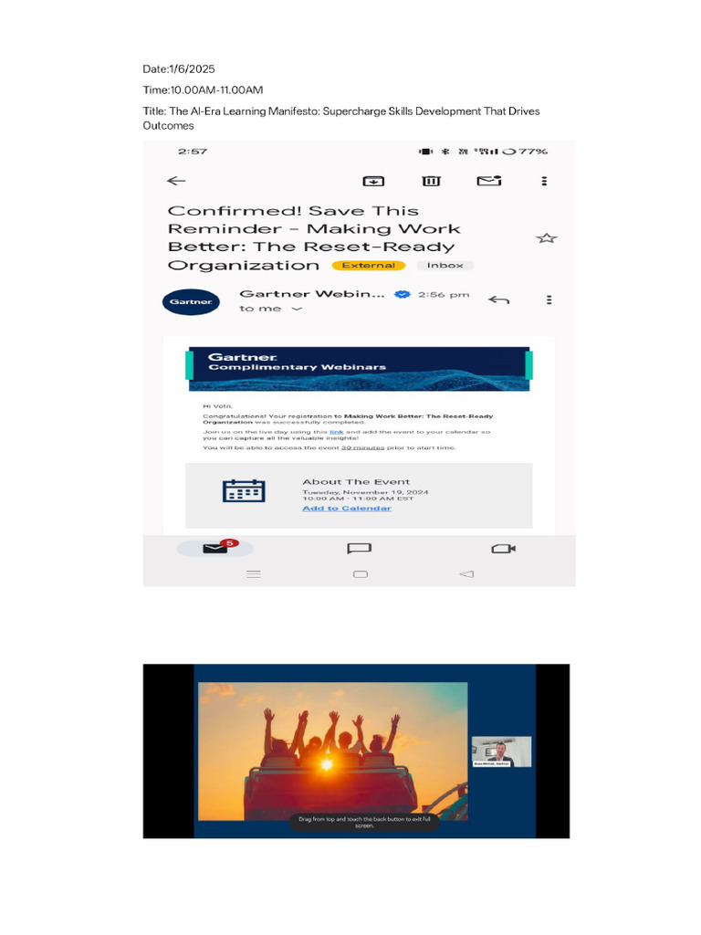 A Gartner Webinar File | PDF
