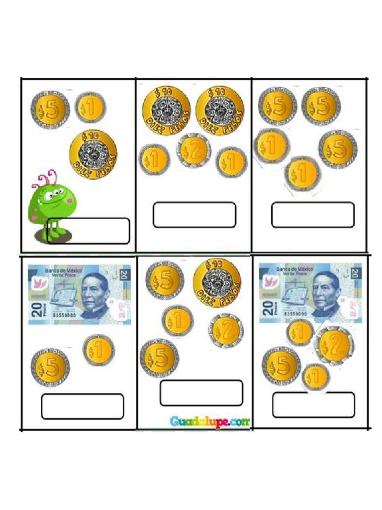 Actividad Monedas | PDF