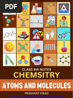 CH 3 - Atoms and Molecules (Prashant Kirad) | PDF