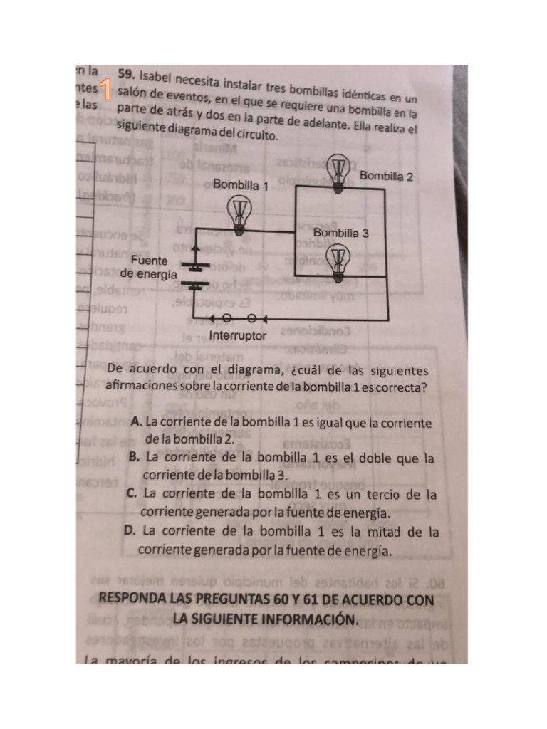 Taller Icfes FISICA Semana 2 Cuarto | PDF