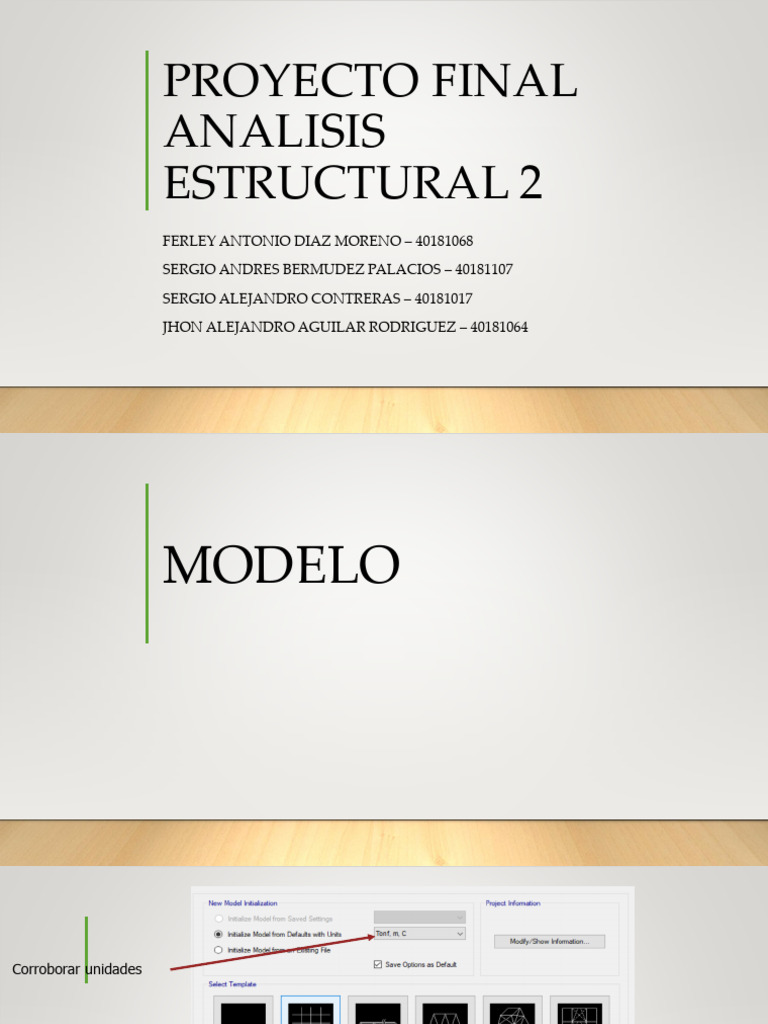 Proyecto Analisis Estructural 2 | PDF