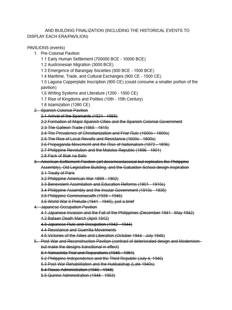 Historical Events from 1935 Onward | PDF | Philippines