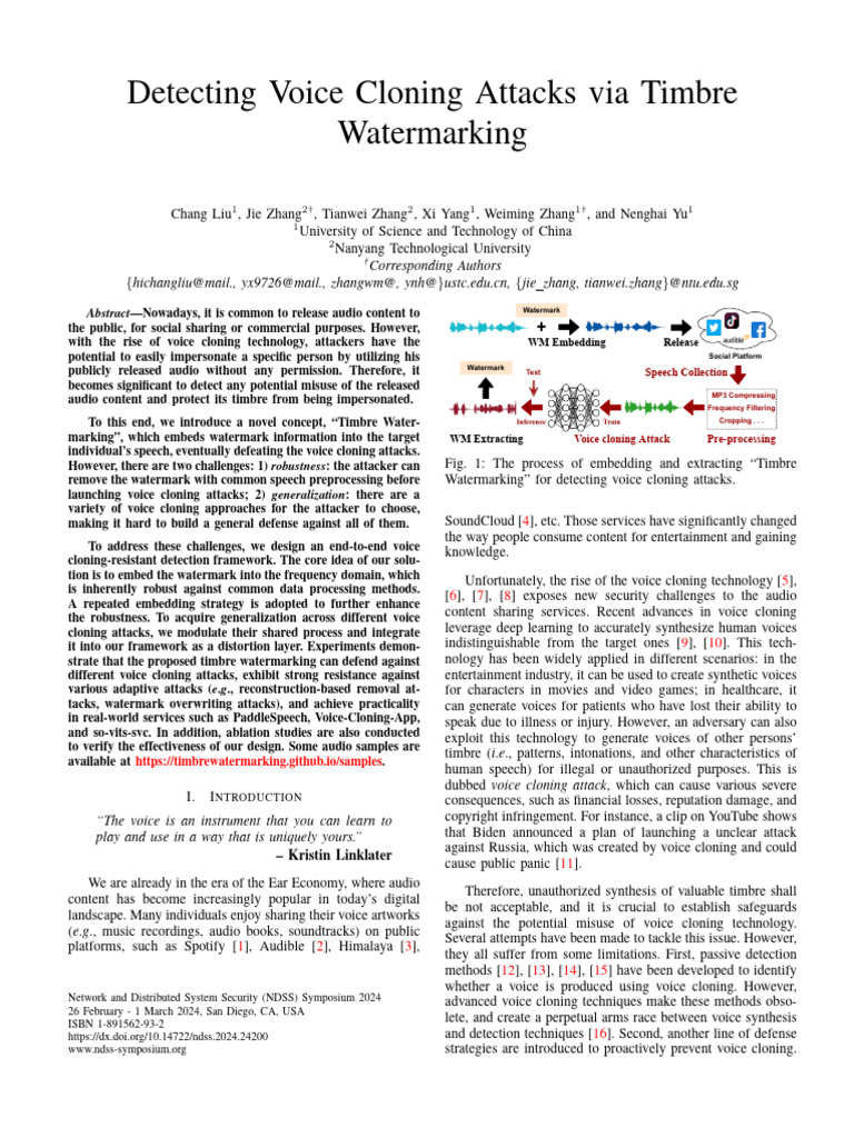 Timbre | PDF | Speech Synthesis | Deep Learning