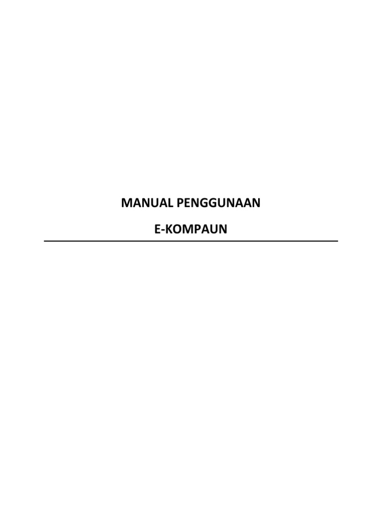 Kompaun 0 | PDF