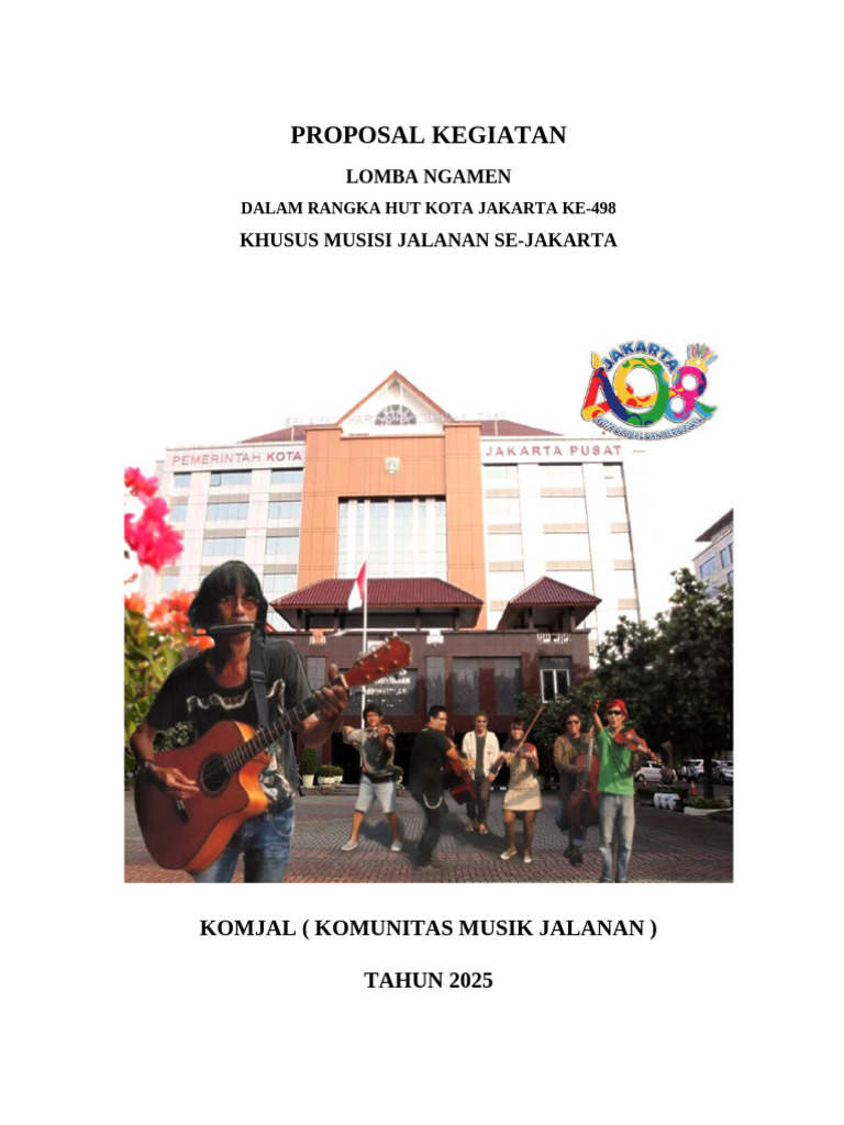 Lomba Ngamen HUT Jakarta ke-498 | PDF