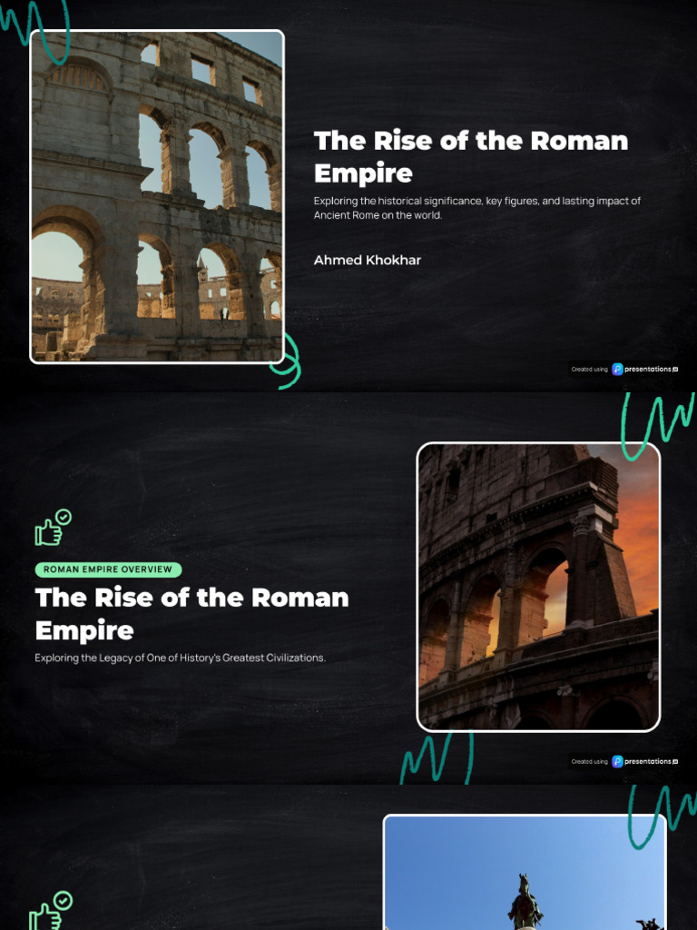 Presentation On Ancient Rome | PDF