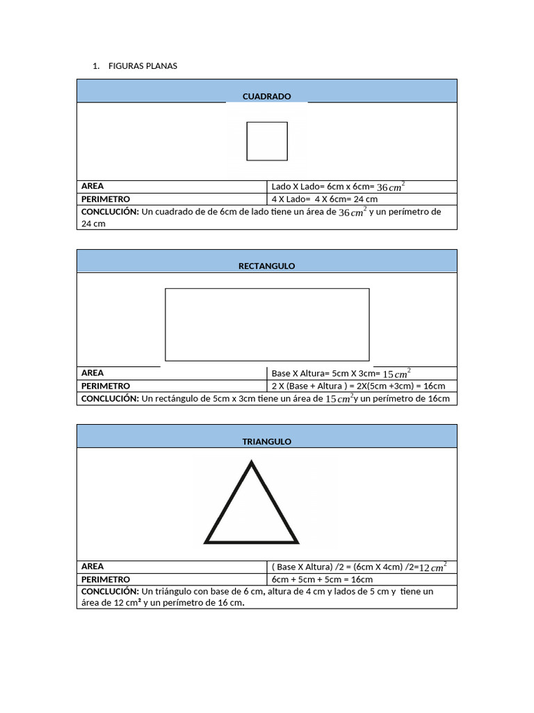 Figuras Planas | PDF