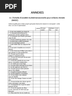 CBCL Child Behavior Checklist Achenbach | PDF | Psychopathologie ...