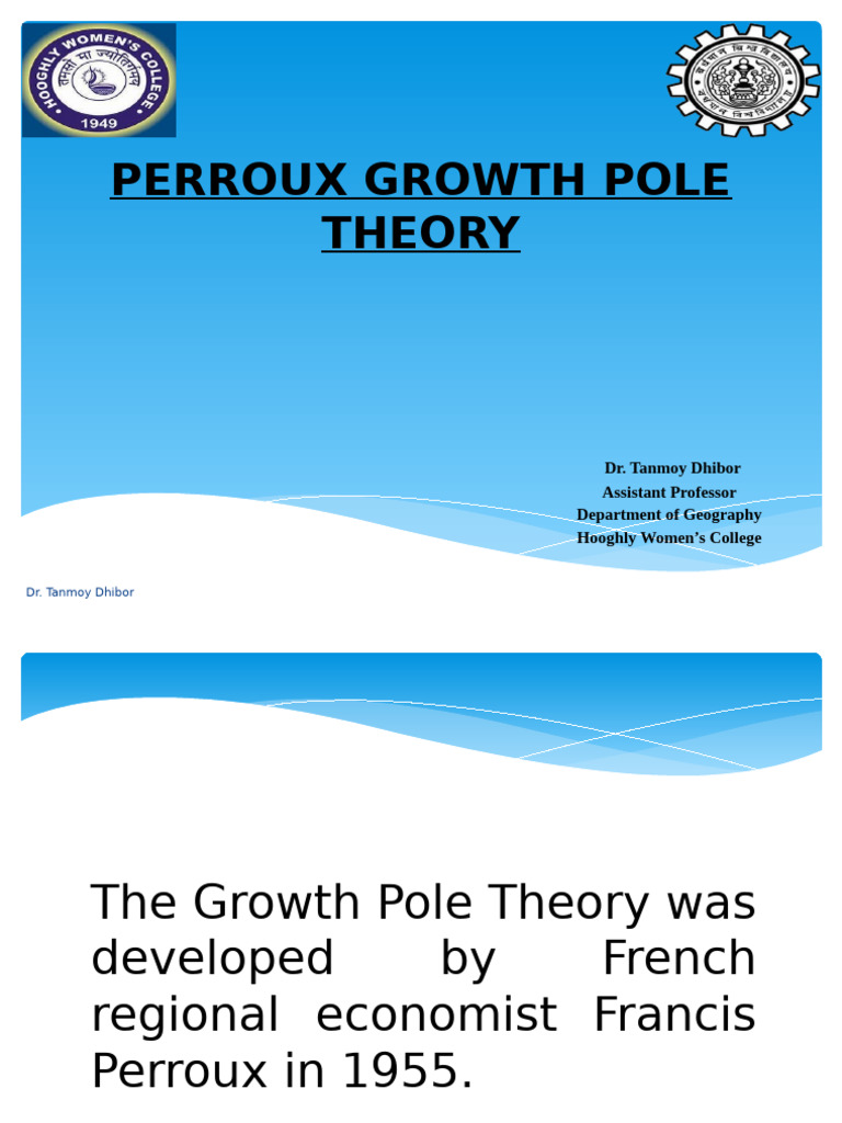 Geo-Perroux Growth Pole Theory | PDF | Economics | Economies