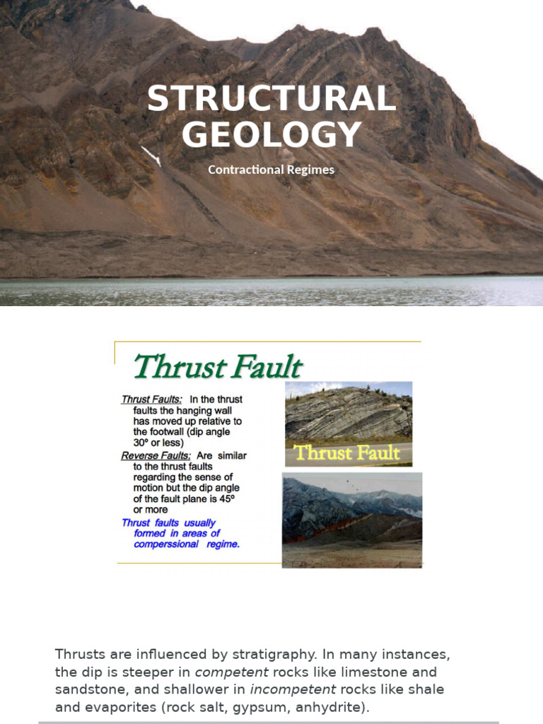 Thrust Faults and Nappe Terminology | PDF | Fault (Geology) | Tectonics