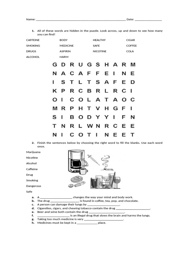 Drugs Activities | PDF