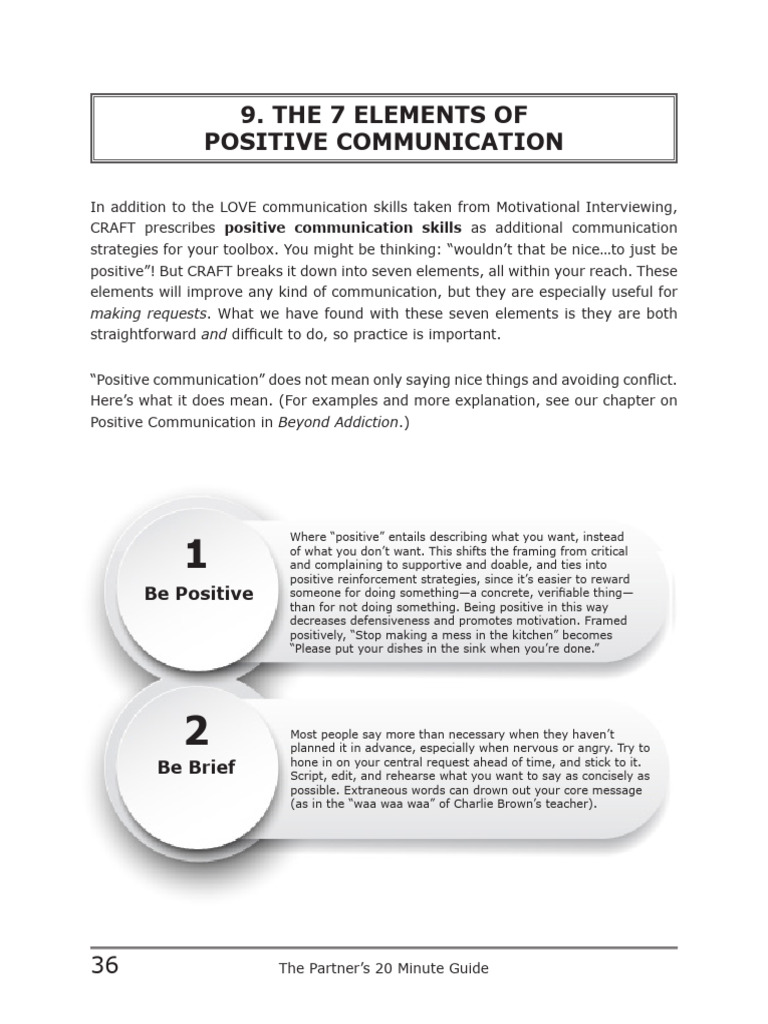 9 Positive Communication | PDF | Feeling | Empathy