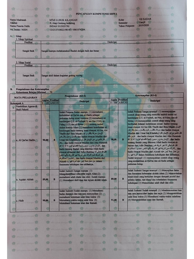 Vii Sadar Ganjil | PDF