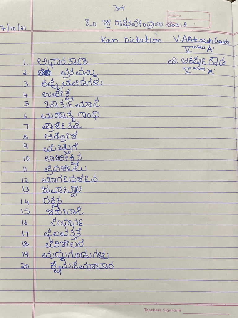 Papu Kannada Exam | PDF