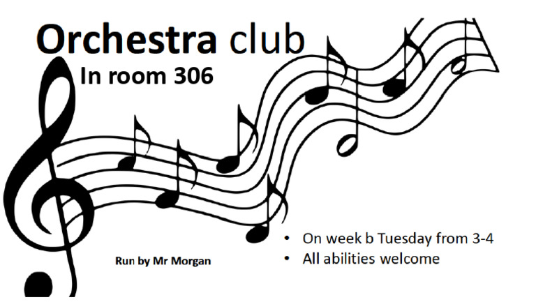 Orchestra Club Poster | PDF