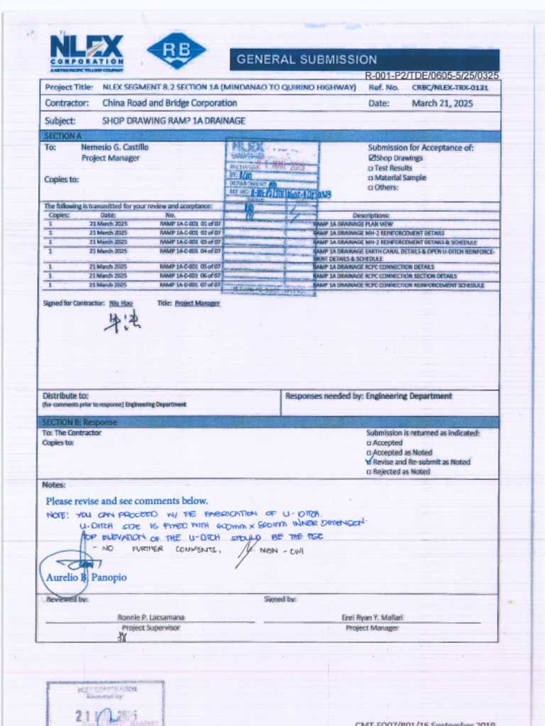 Ramp 1a Drainage For Rev - (2) | PDF