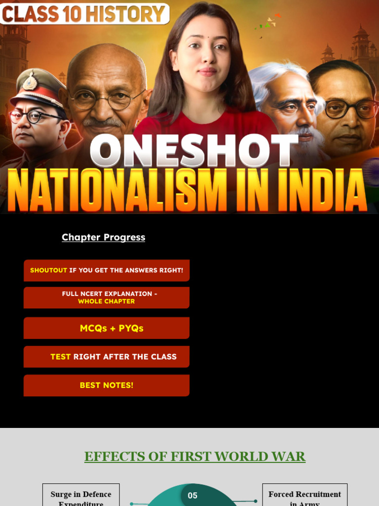 Nationalism in India 2025-26 | PDF | Mahatma Gandhi | Dalit
