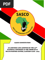 SACP Constitution As Amended by The 15th National Congress July | PDF ...