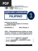 Filipino Module 1 Grade 1 | PDF