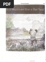 How Much Land Does A Man Need | PDF | Greed | Leo Tolstoy