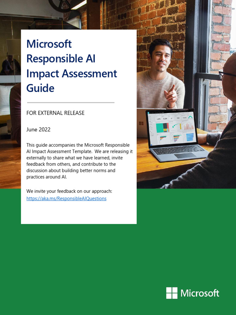Microsoft RAI Impact Assessment Guide | PDF | Artificial Intelligence ...