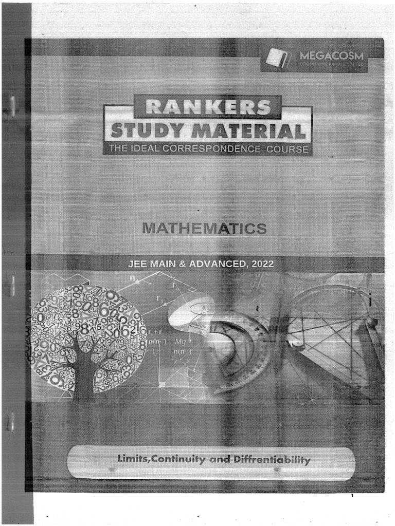 Limits, Continuity and Diffrentiability | PDF