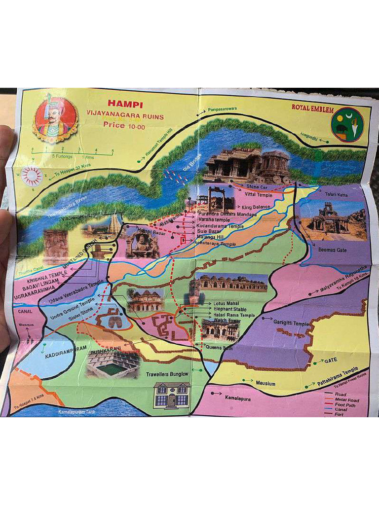 Hampi Map PDF | PDF