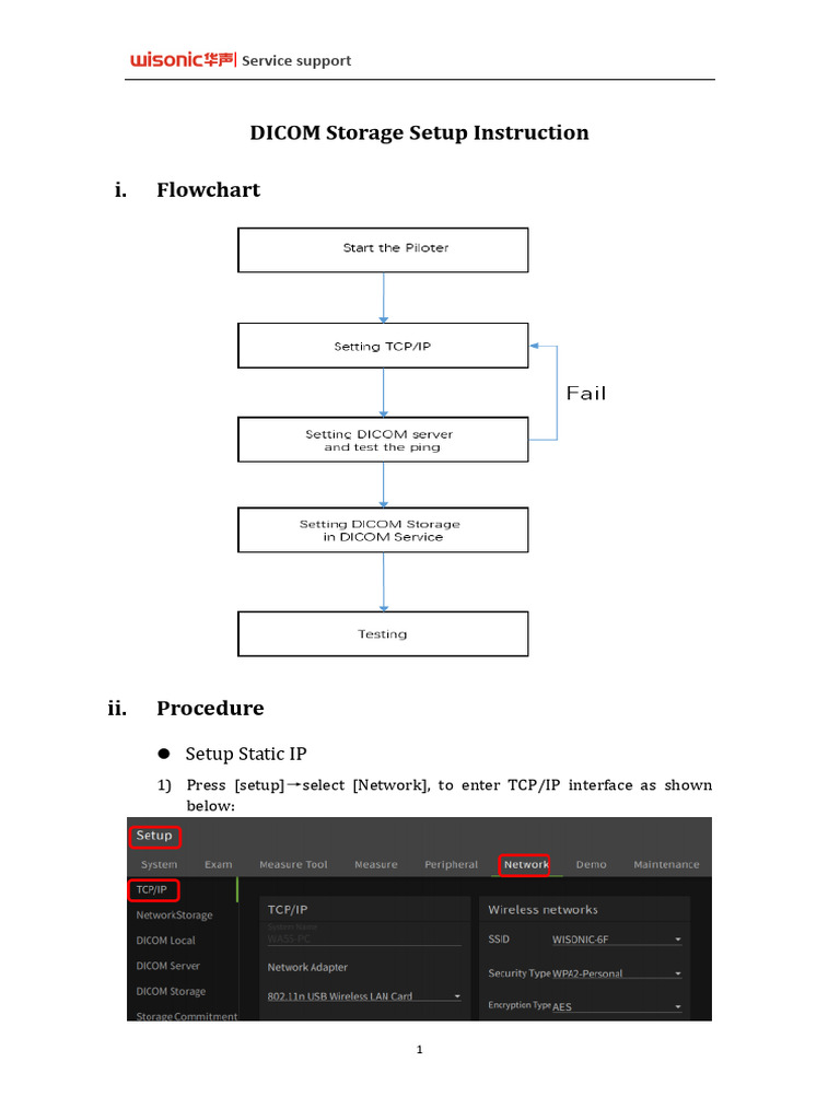 Piloter PA33 - Dicom Storage | PDF | Computer Network | Internet Protocols