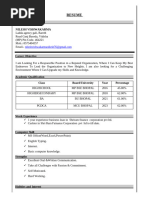 Work Immersion Resume Sample | PDF