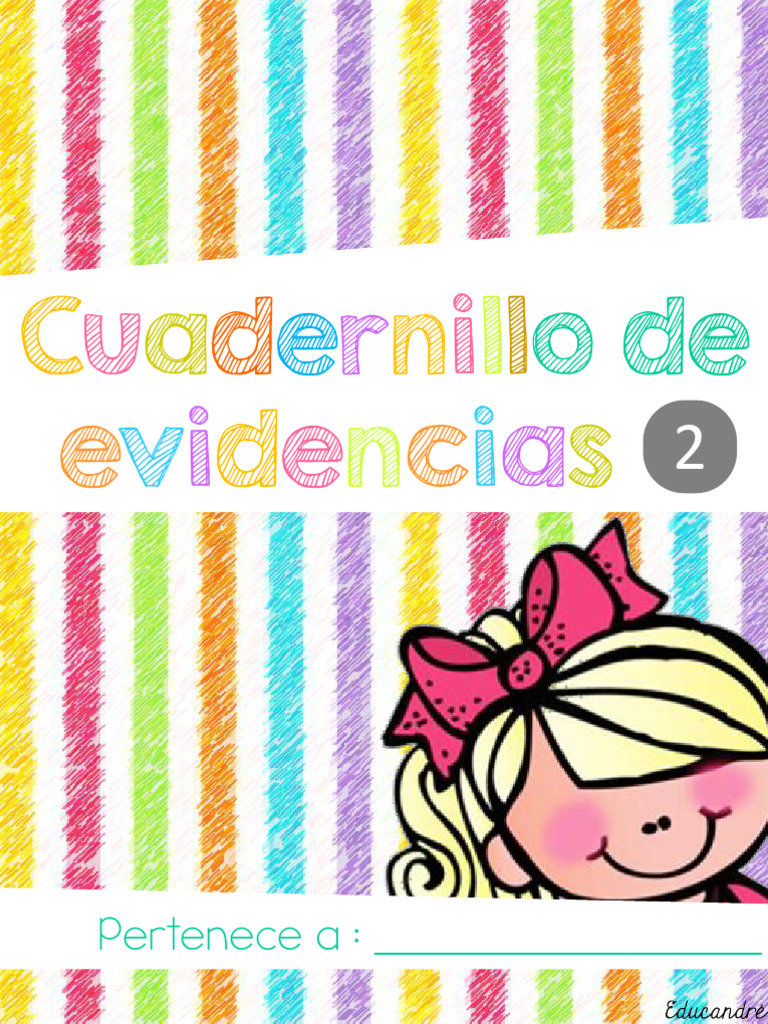 Cuadernillo de evidencias educativas | PDF | Aprendizaje | Escritura