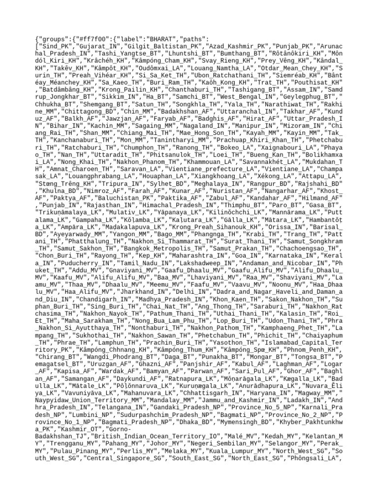 MapchartSave World Subdivisions | PDF