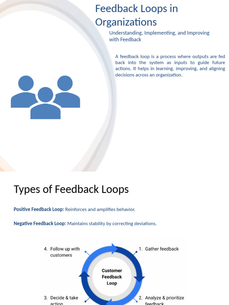 Feedback Loops Presentation | PDF
