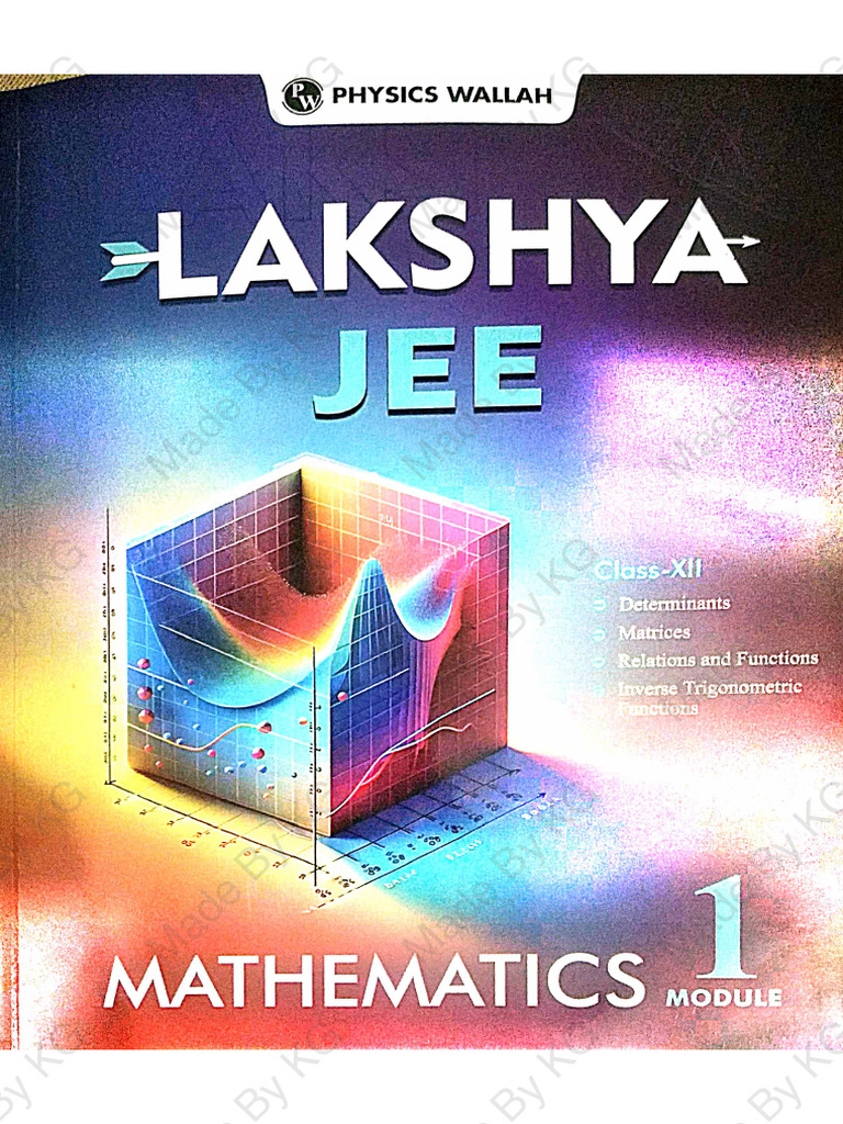Lakshya Jee Maths Module 1 | PDF