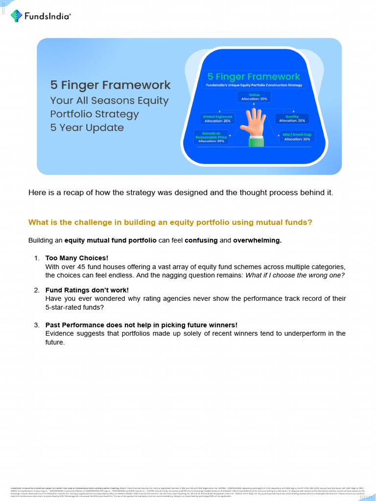 5 Finger Framework 5 Year Update 1738174574 | PDF | Investing ...