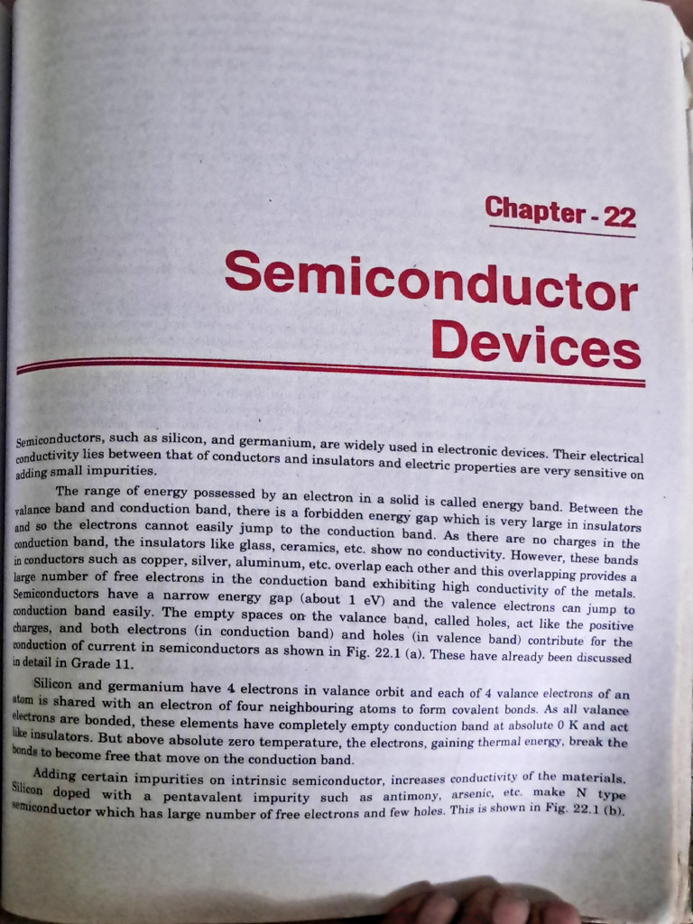 Chap 8 Semiconductors | PDF